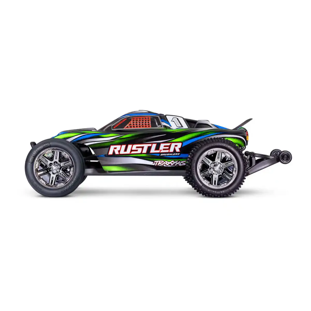 traxxas rustler 2wd 110 rtr tq bl-2s ehd brushless trax - Klestrykk.no ...